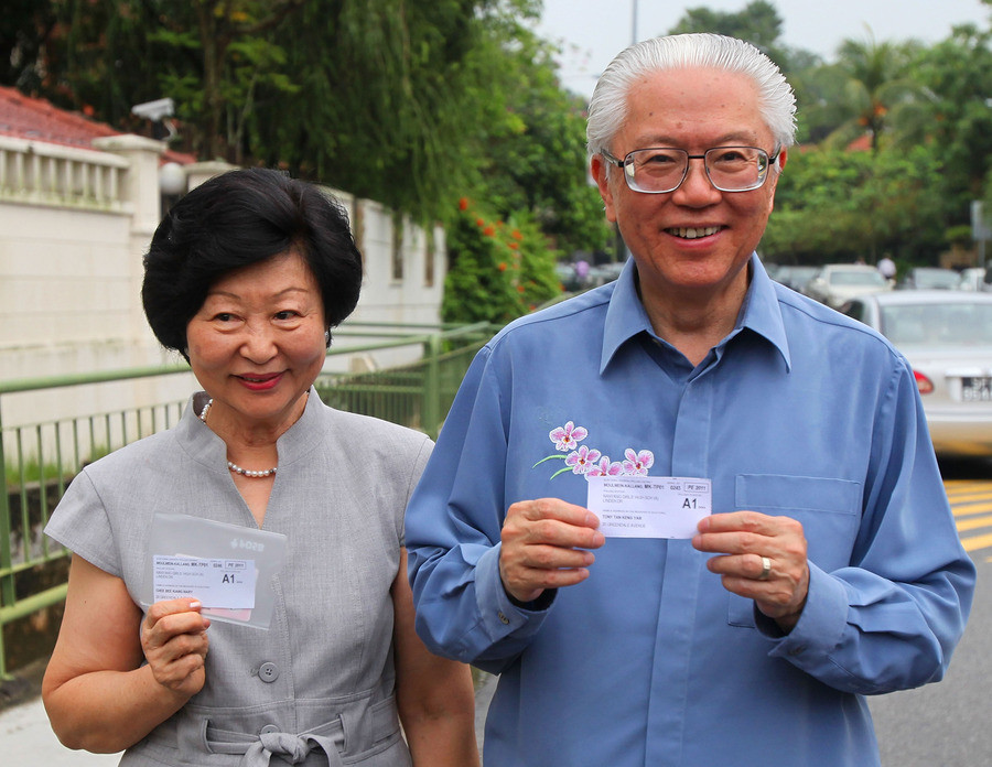 Tan, Tan, Tan of Tan wordt nieuwe president Singapore | Foto | AD.nl