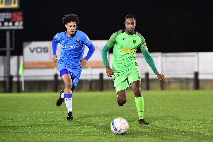 William Tavares (Sint-Lenaarts) baalt na 0-0-gelijkspel tegen Wellen ...
