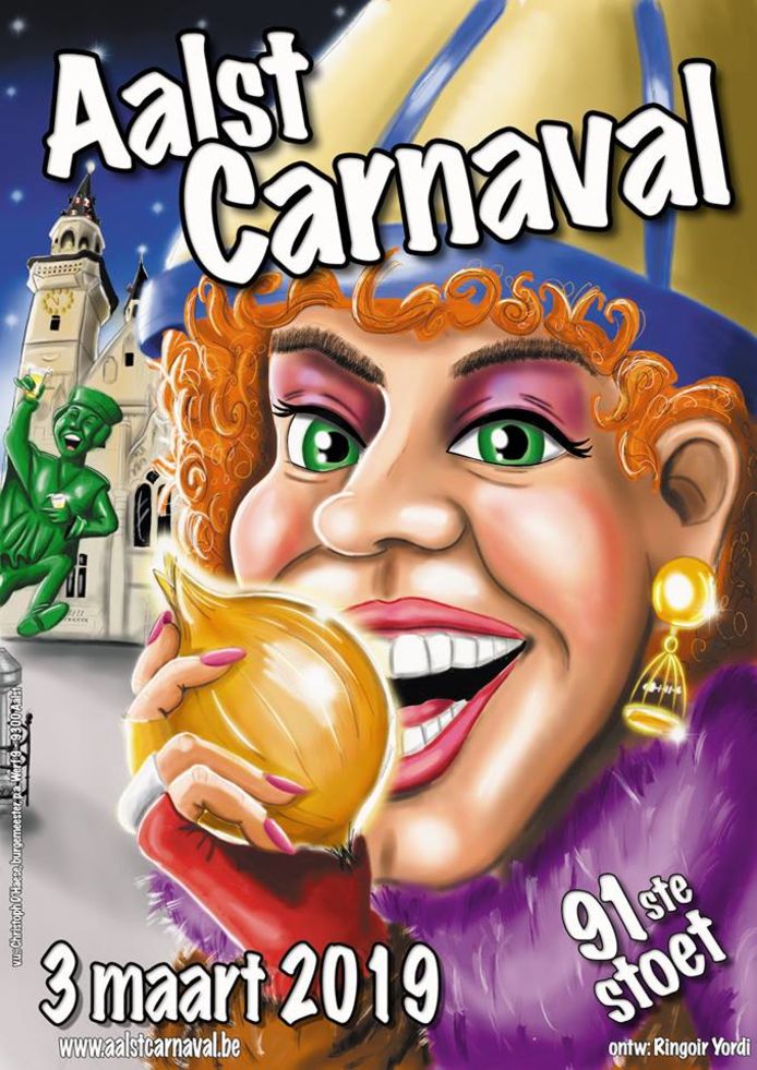 Stad zoekt ontwerper carnavalsaffiche 2020 | Aalst | hln.be