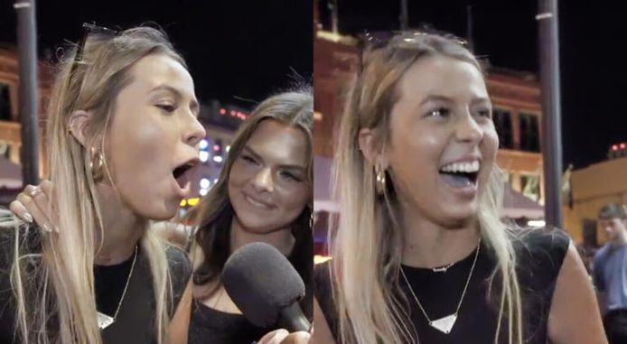 ‘Hawk tuah'-meisje gaat de wereld rond met vulgaire opmerking en wordt ...