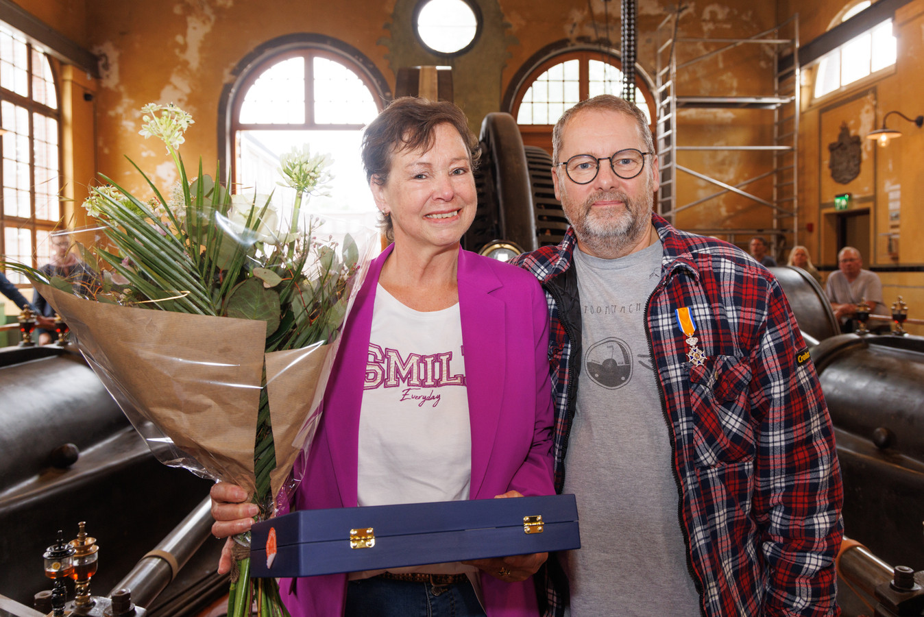 Lintje voor Bas de Witte, animator achter de stoommachine van KVL in ...