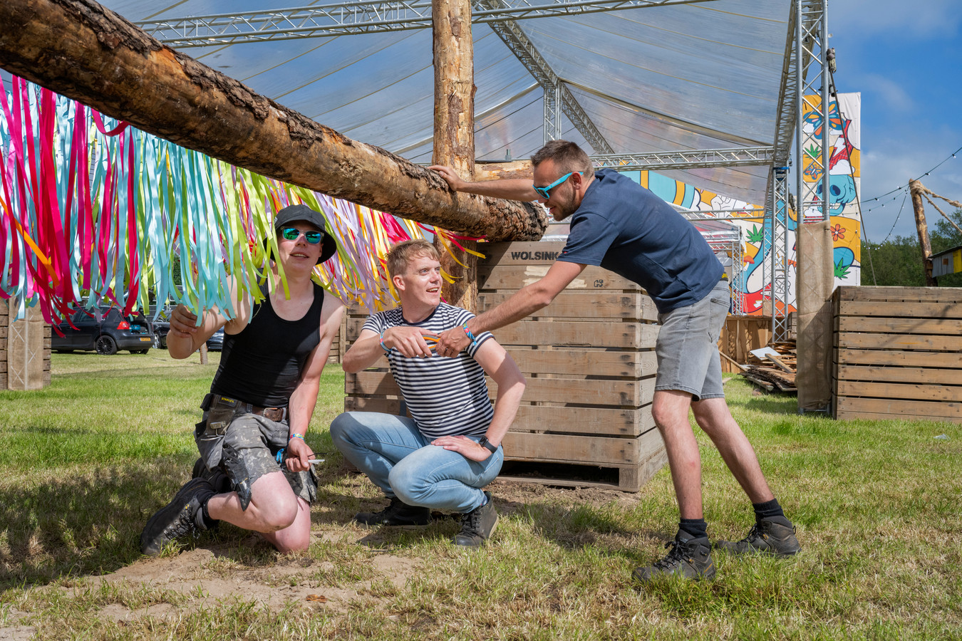 Vluchtelingen werken mee aan driedaags festival in Ruurlo: ‘Wordt een ...