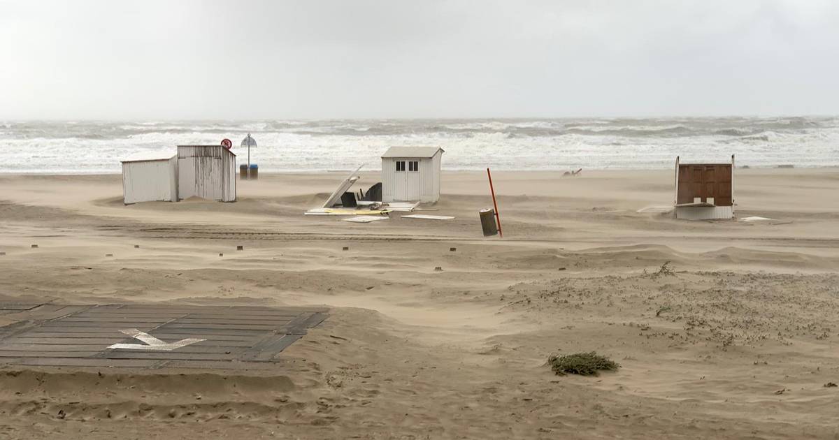 OVERZICHT. Storm Odette verdwijnt vandaag richting Frankrijk, maar laat ...