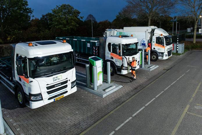 Afval in regio Arnhem wordt steeds schoner ingezameld; meer elektrische ...