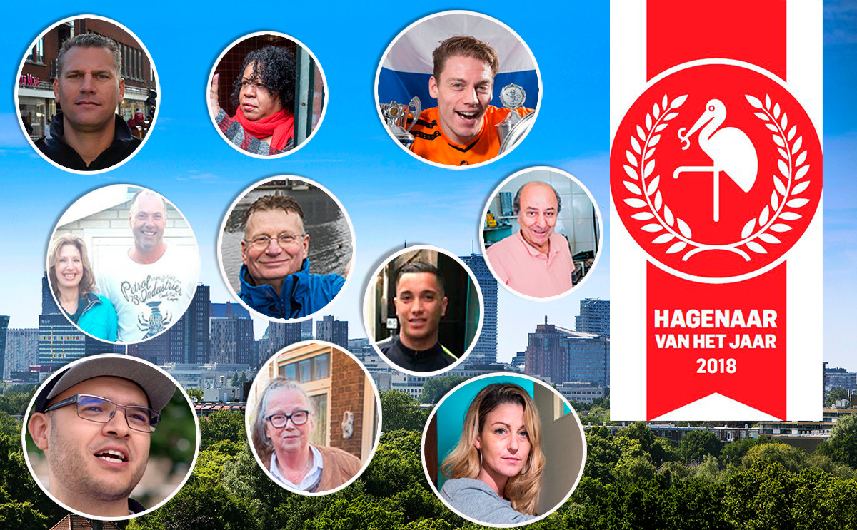 Dit zijn de genomineerden voor de verkiezing Hagenaar van het jaar 2018 ... Dit zijn de genomineerden voor de verkiezing Hagenaar van het jaar 2018 ...