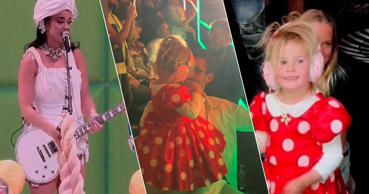KIJK. Katy Perry zet driejarige dochtertje Daisy Dove in de ...