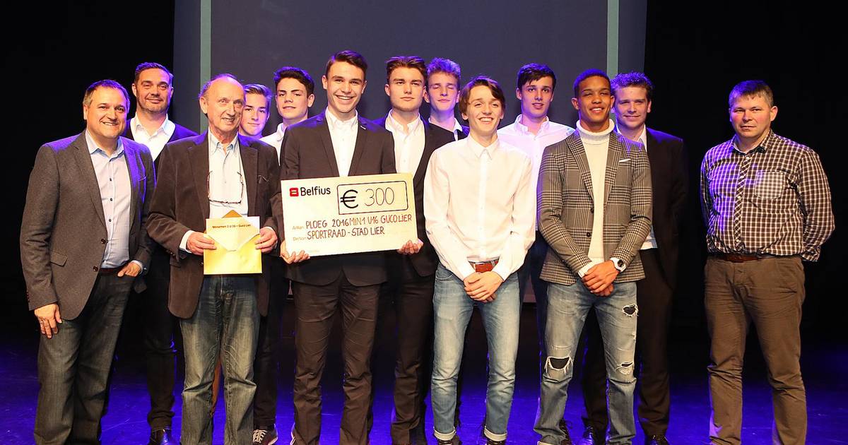 Miniemen 1 U16 Guco Lier zijn 'Ploeg van het Jaar' | Lier | hln.be