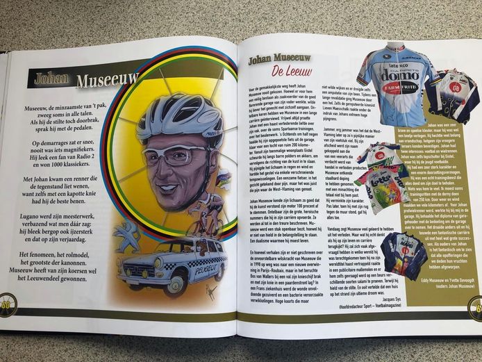 Oden aan Wielergoden met cartoons, gedichten en anekdotes van 37 ...