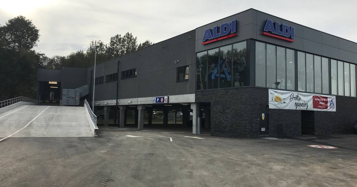 Nieuwe Aldi in Kasteelstraat opent de deuren: dubbel zo groot als oude winkel | Denderleeuw | hln.be