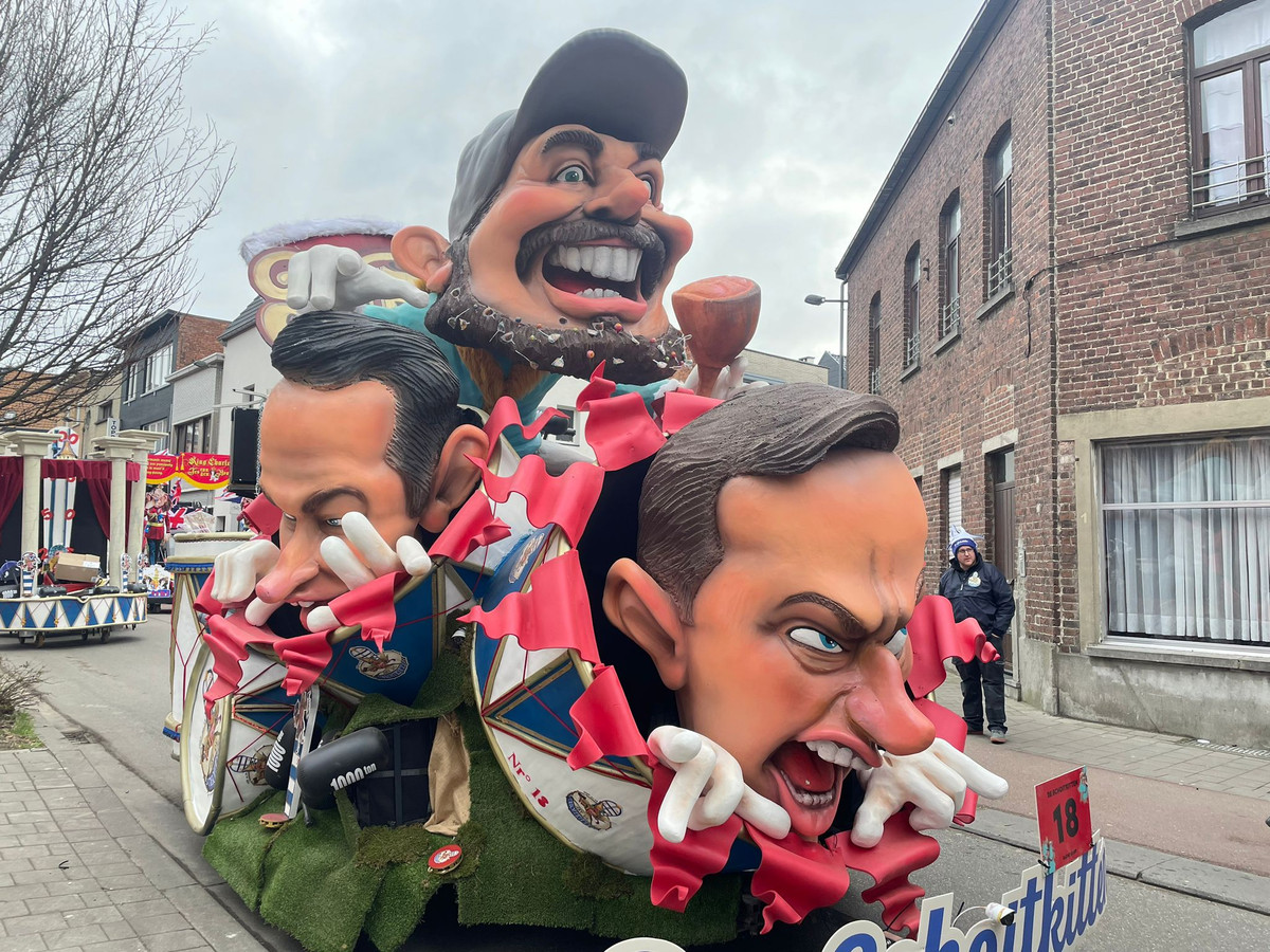 De Aalsterse carnavalsstoet is een groot 3D-karikaturenfestival: “Het ...