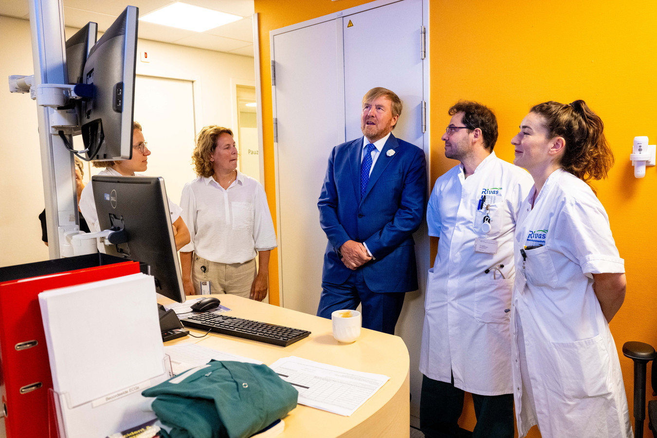 Serieuze boodschap voor koning bij bezoek aan Gorinchem: ‘Druk op actieve zorg wordt niet altijd ...