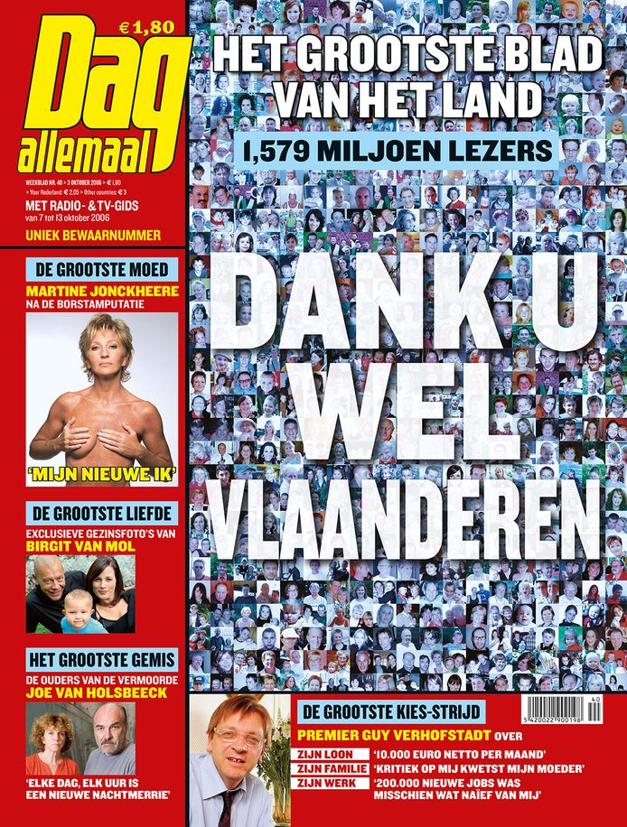 IN BEELD. De spraakmakendste covers uit 35 jaar Dag Allemaal | Showbizz ...