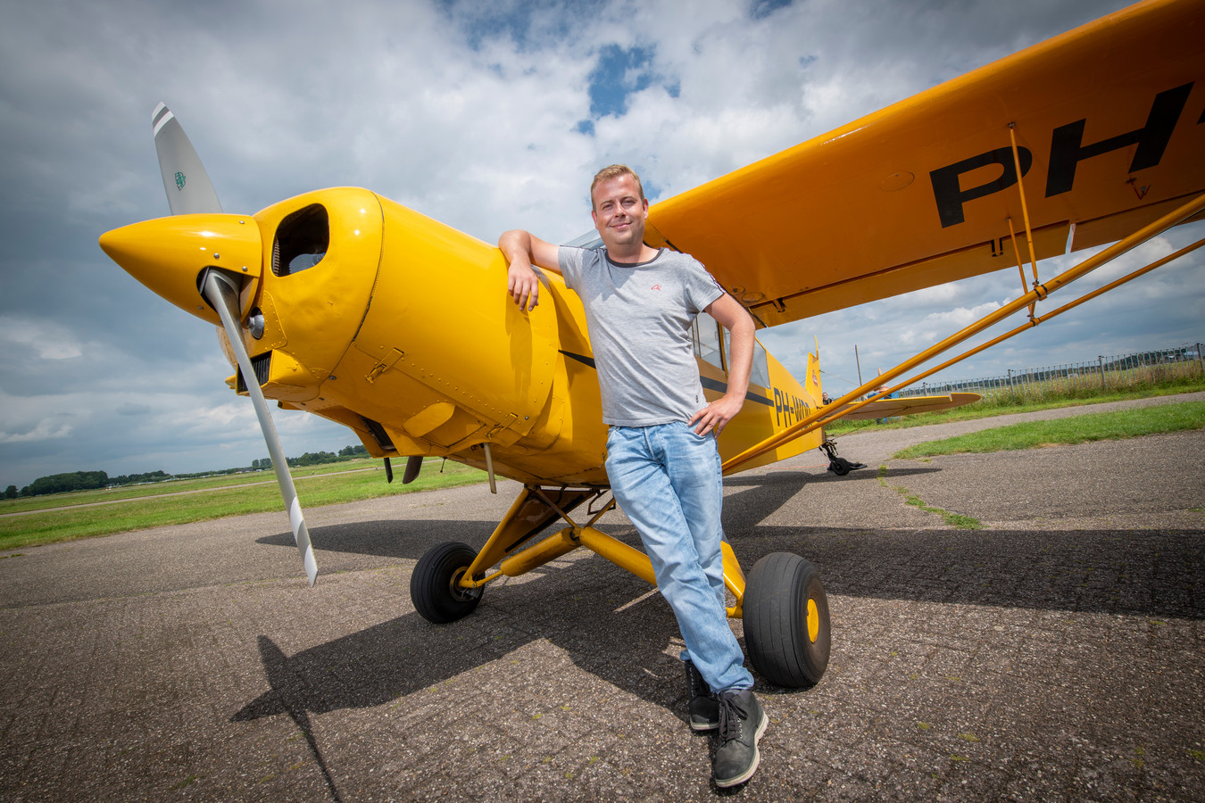 De man achter de bekende luchtreclame: ‘Zitten nu op zo'n 1500 ...