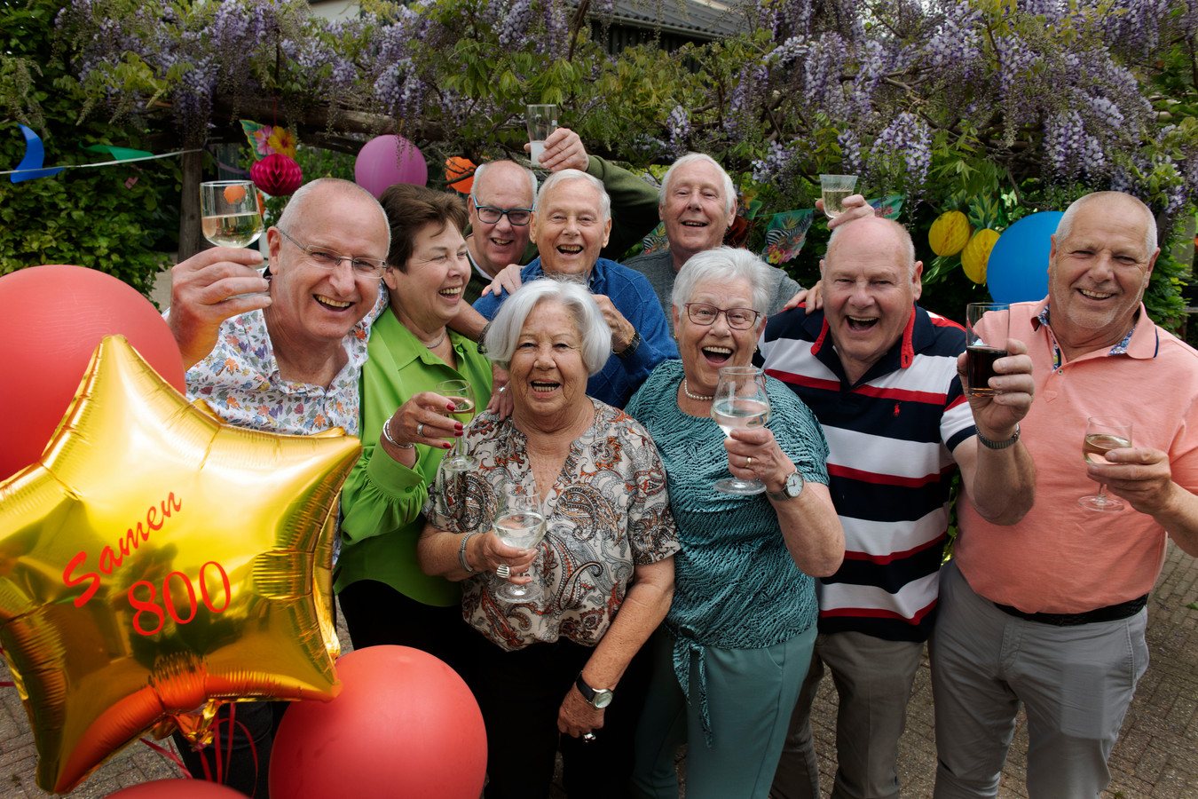 Samen 800 jaar, de familie Gerritse uit Buren is niet klein te krijgen ...