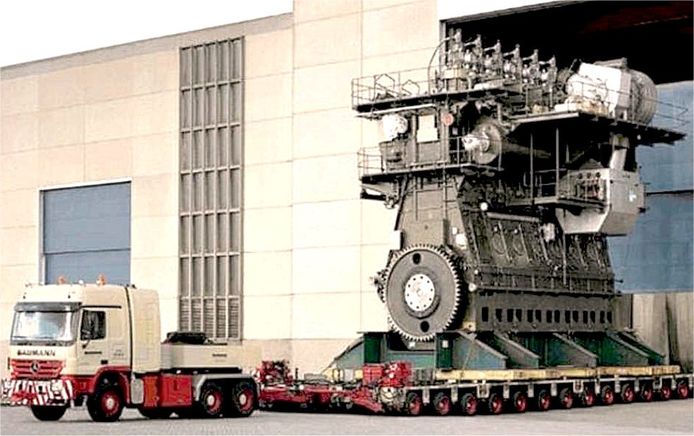 Dit is de grootste motor ter wereld | Buitenland | hln.be