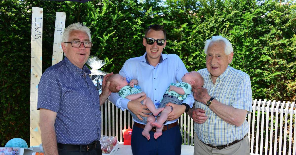 Familie Van Breusegem fier op dubbel viergeslacht | Ronse | hln.be