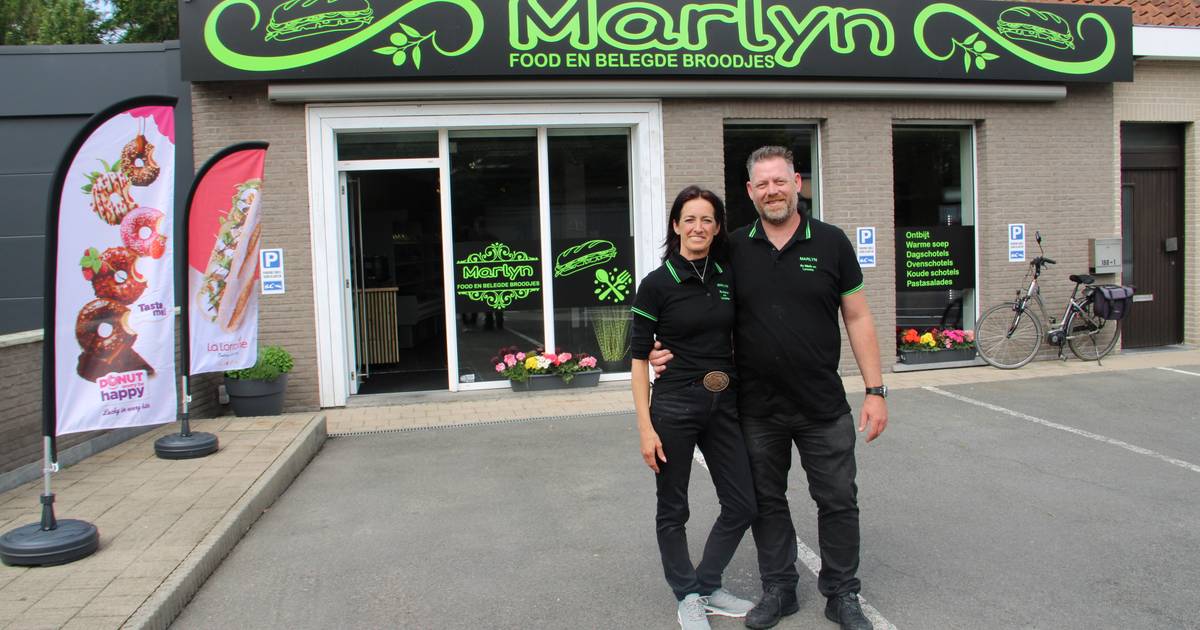 NET OPEN. Mario en Lynoska van start met broodjeszaak Marlyn in ...
