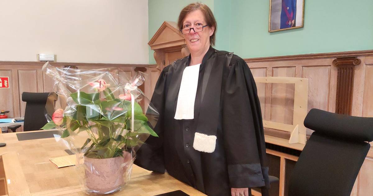 Laatste correctionele zitting van rechter Godelieve Scherrens (63) die ...