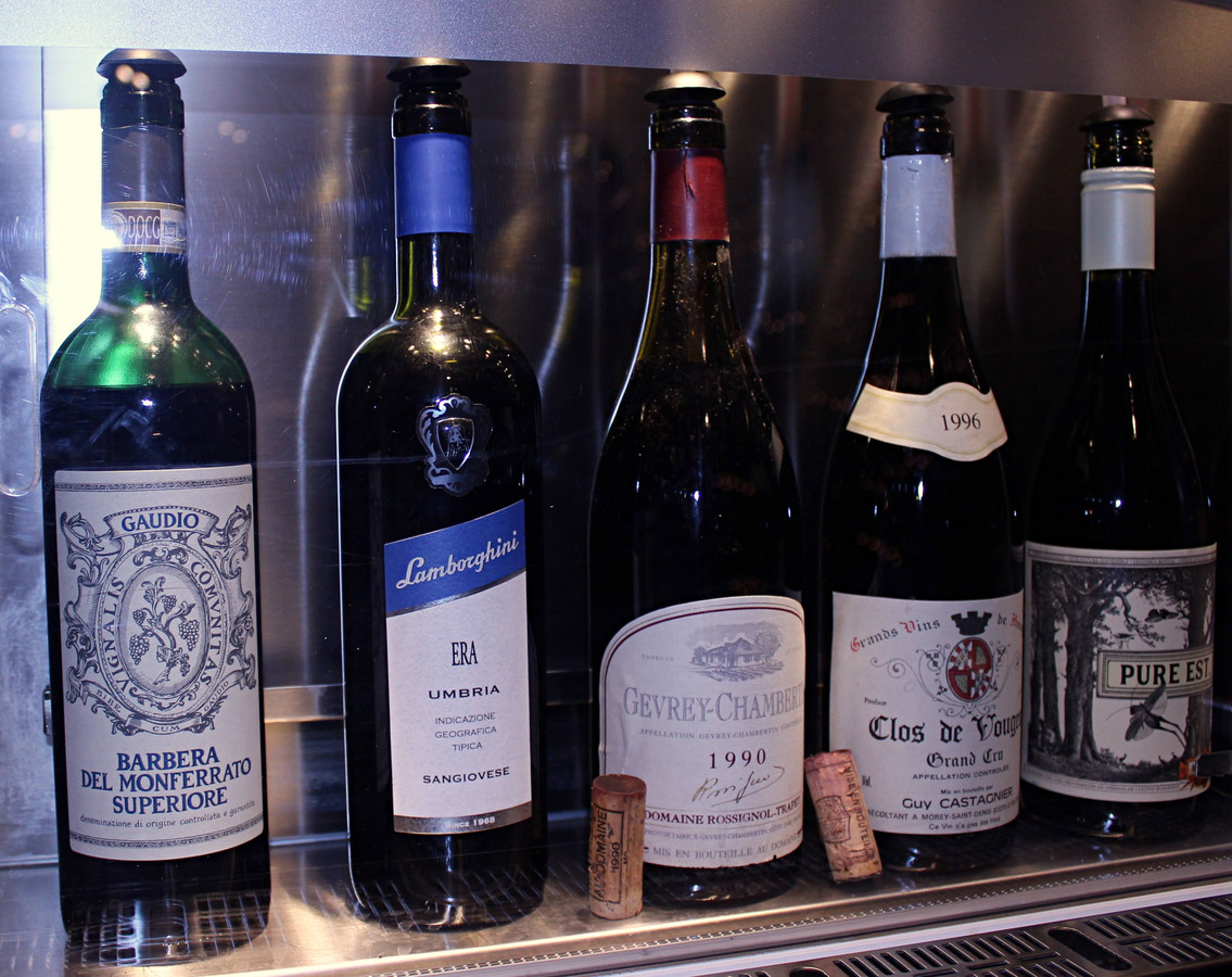 Vul zélf je glas met een exclusieve wijn van 70 euro in deze horecazaak ...