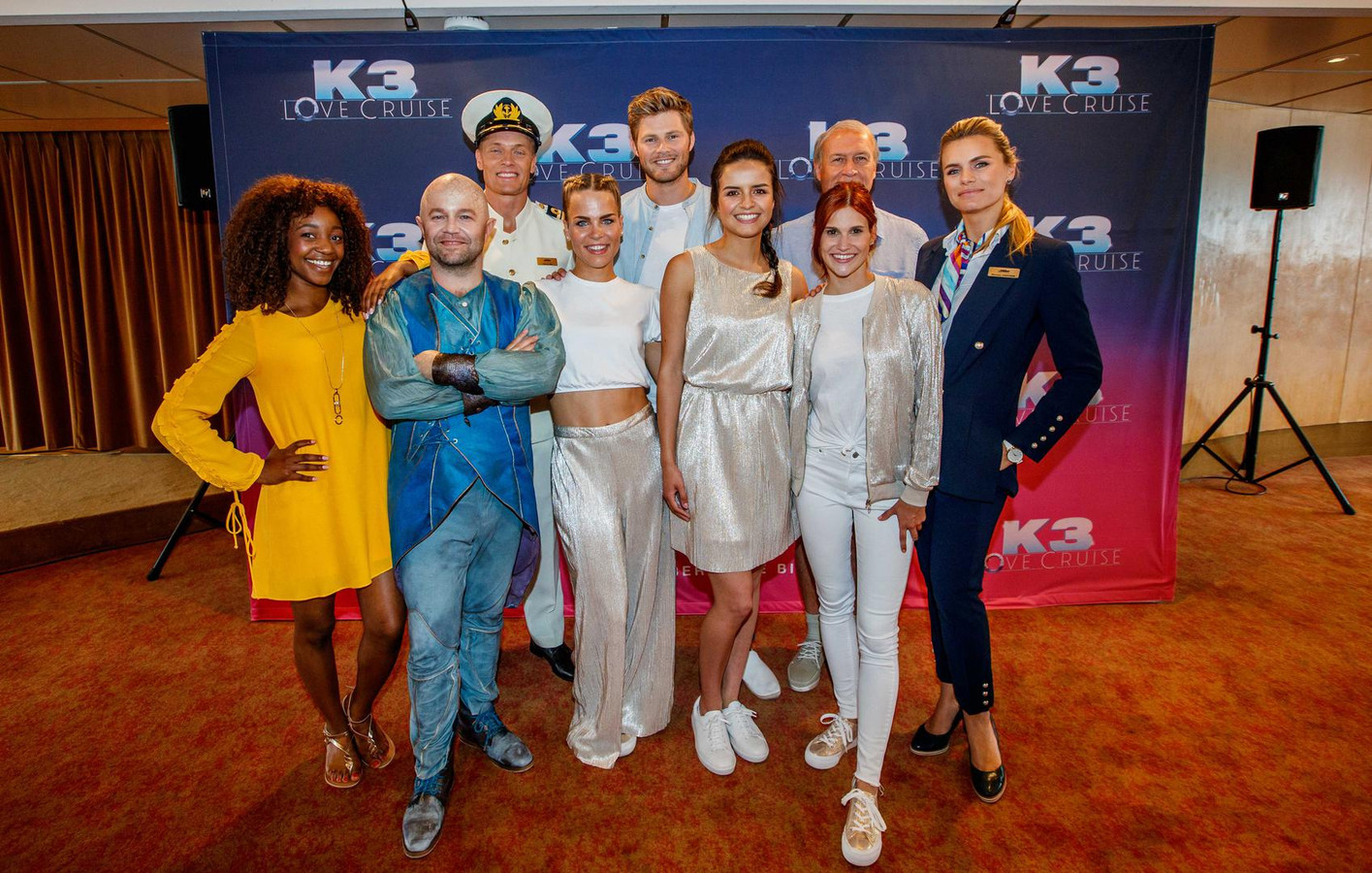 K3, Jacques Vermeire en Sven De Ridder vertellen alles over nieuwe K3-film 'Love Cruise' | Foto ...