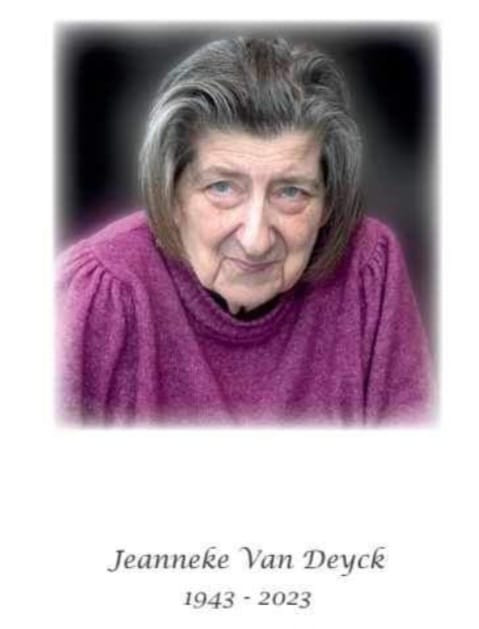 LEVENSVERHAAL. Emotionele reacties na overlijden van Jeanneke (80), die ...