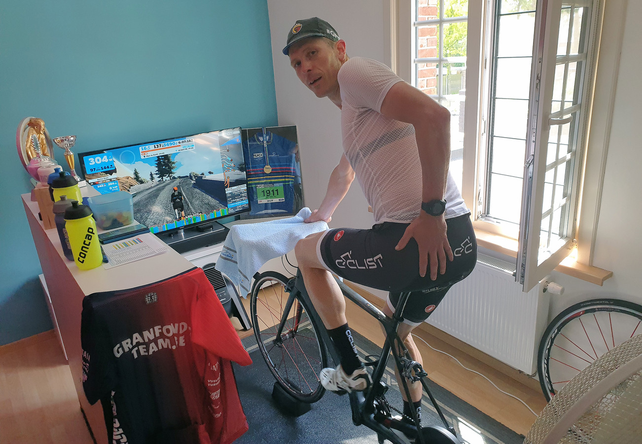 Tom Van Loon (42) beklimt liefst 10 keer Alpe d’Huez op Dag van de ...