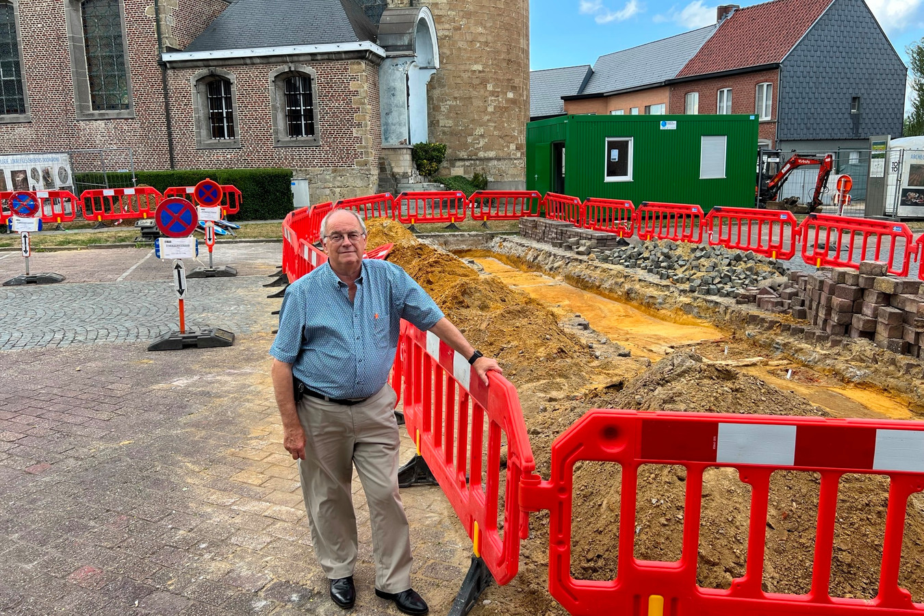 Archeologische opgravingen gaan heraanleg dorpsplein vooraf: “Echte ...