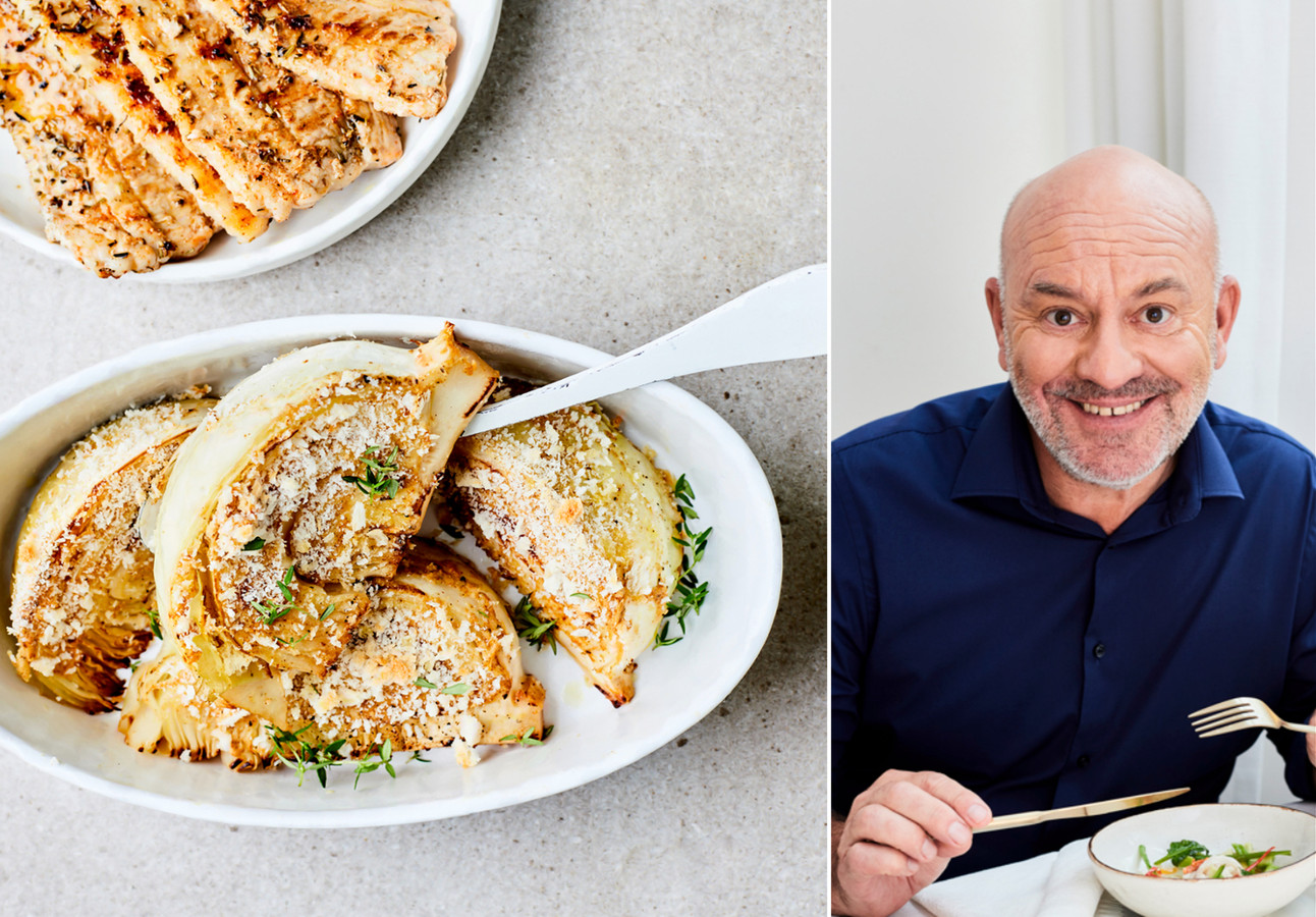 Witte kool in de oven met mosterd en spek | Foto | hln.be