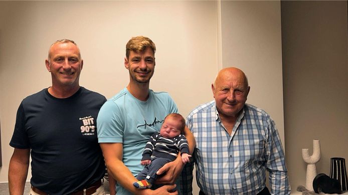 Thiago maakt het viergeslacht van de familie D’hulster helemaal ...