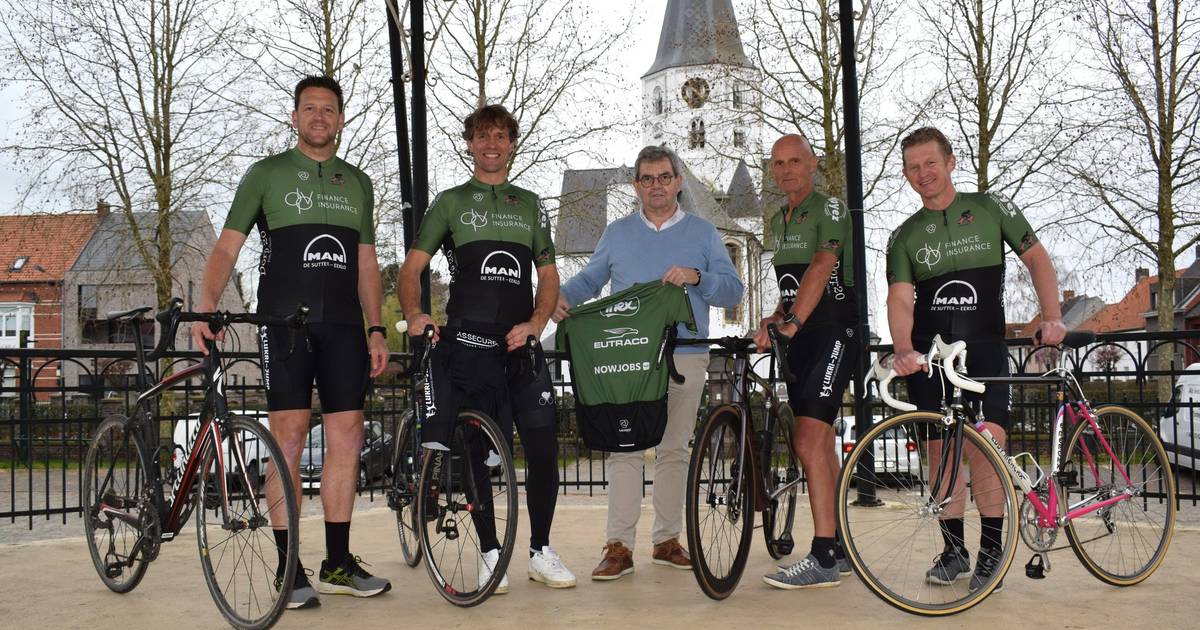 Bart en zijn fietsmaten rijden naar Santiago de Compostela voor ...