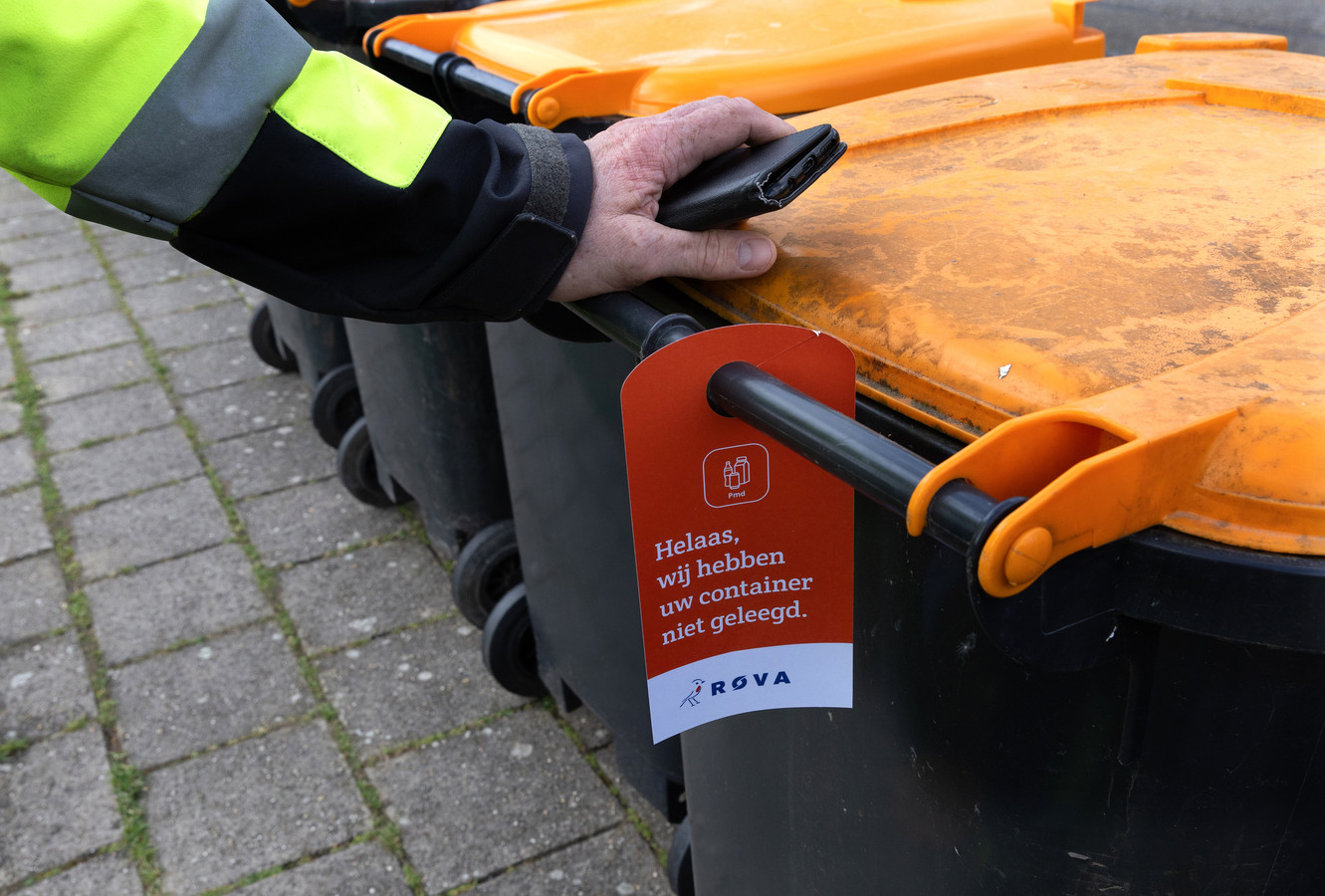 Container te zwaar? Dan legen we deze niet; hier wordt straks je afval ...