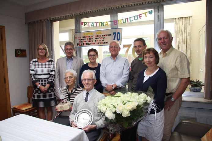 Emma en Jules zijn 70 jaar getrouwd | Bonheiden | hln.be