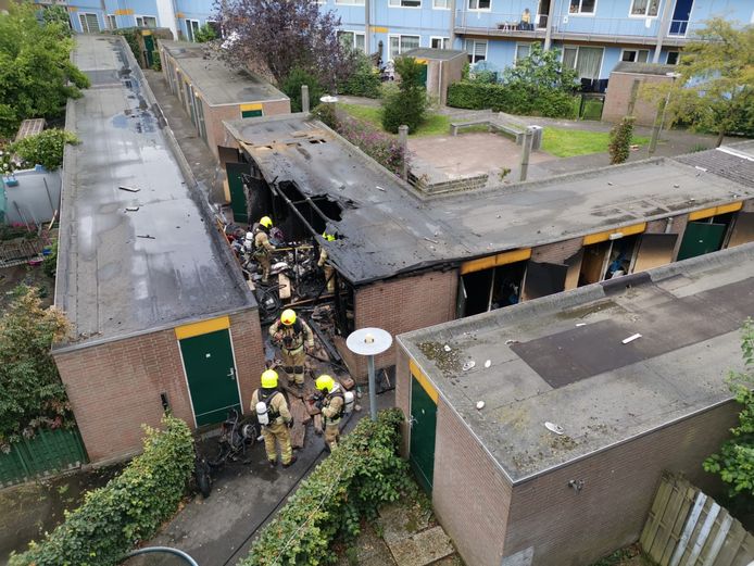 Drie gewonden bij brand en explosie in Rotterdam-Spangen | Rotterdam ...