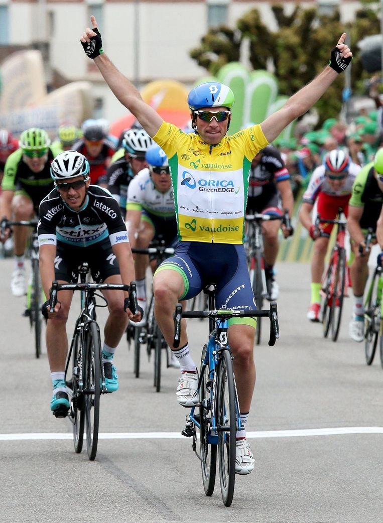 Albasini wint ook derde rit in Ronde van Romandië | De Morgen