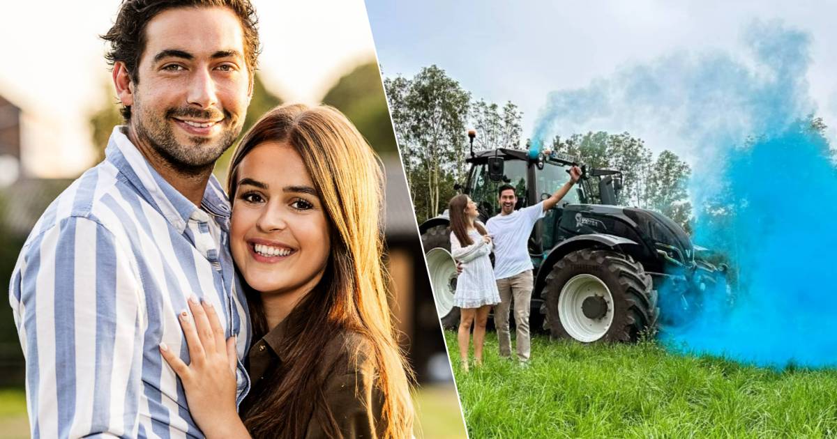 Boer Kim en Emi maken geslacht van hun ‘klein patatje’ bekend | BV | hln.be