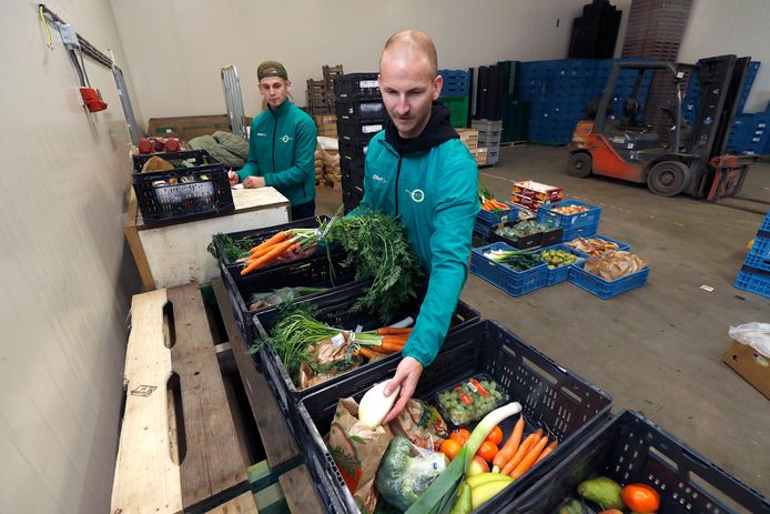 Spontaan ontstane Noaberbox met verse groenten van boeren uit de buurt is een blijvertje ...