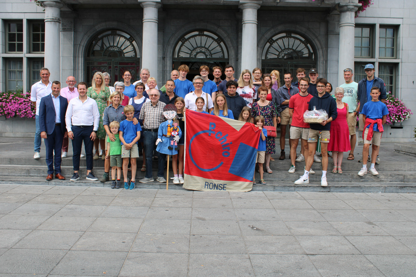 Chiro OndergRonse bestaat 75 jaar en zette daarom met vertraging het ...