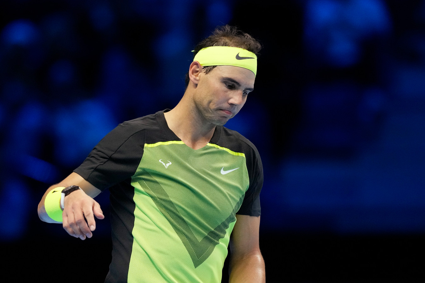 Rafael Nadal moet in eerste partij ATP Finals zijn meerdere erkennen in ...