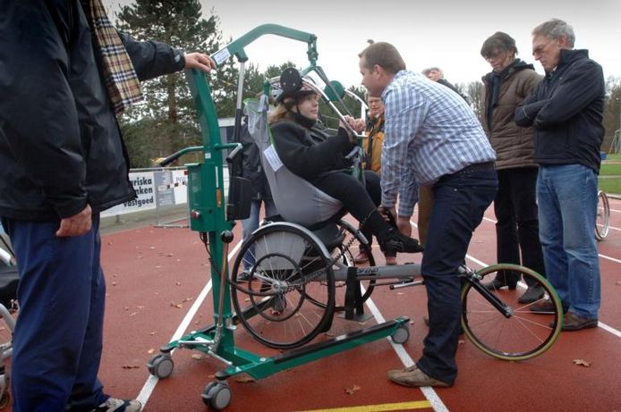 Tillift voor rolstoelatleten Sprint | Breda | AD.nl