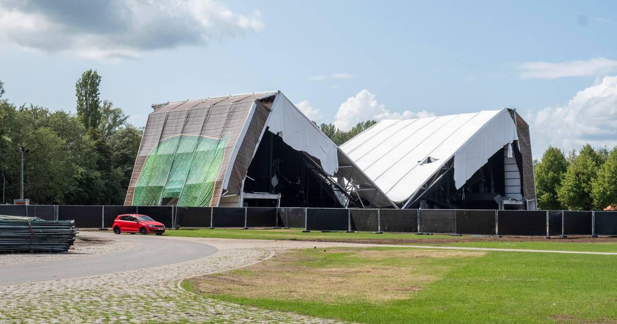 Verzakte Freedom Stage van Tomorrowland staat nog steeds in De Schorre ...