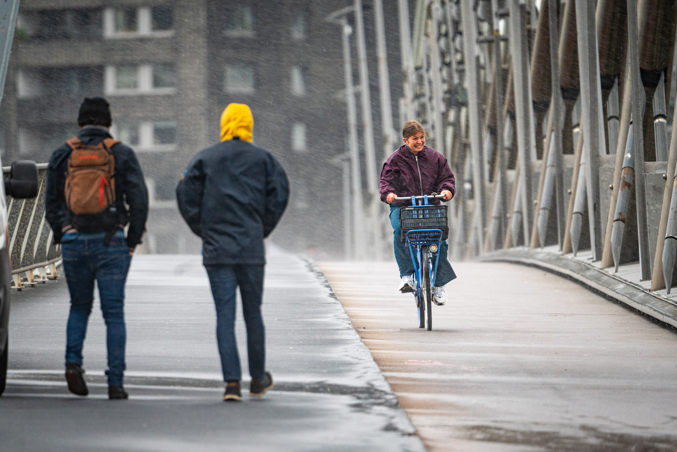 Storm houdt huis in regio Rotterdam: vrouw zwaargewond, fiets breekt in ...