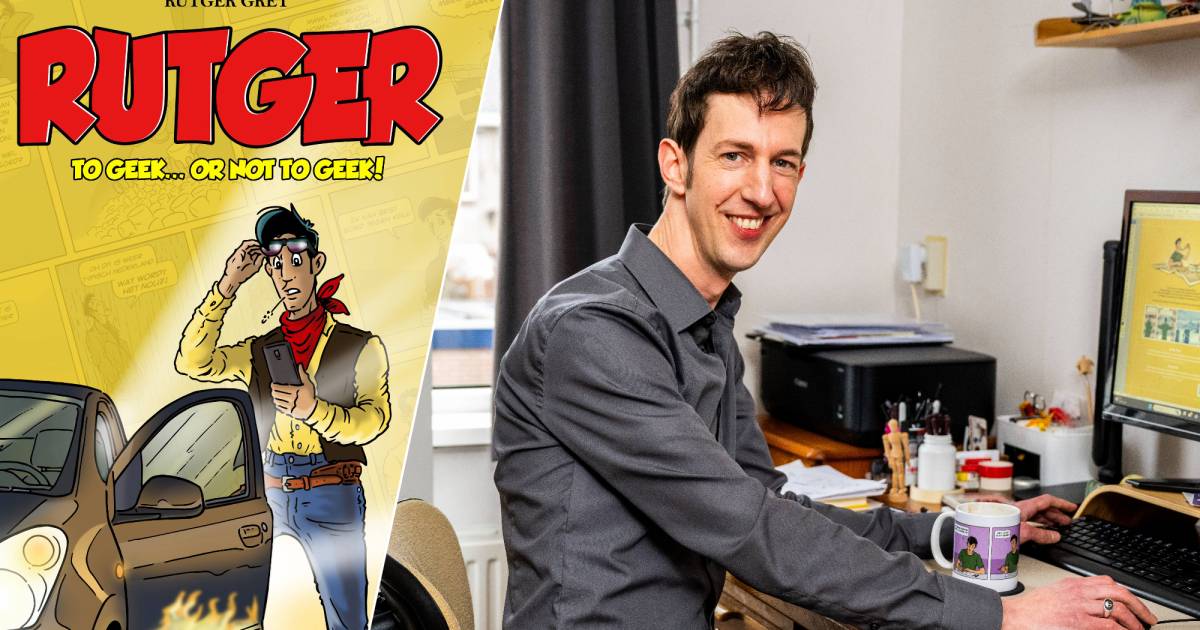 Tekenaar Rutger is Lucky Luke-lookalike: ‘Ik lijk niet op de cowboy, ik ...