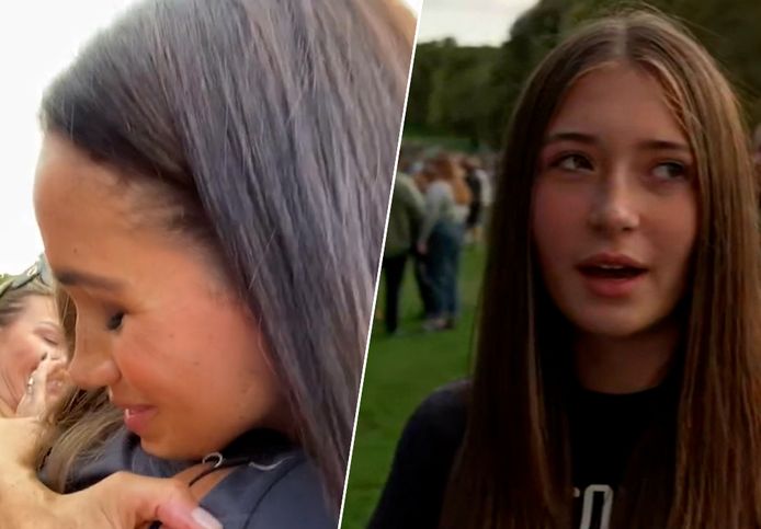 "Mag ik je knuffelen?" Video toont gesprek tussen Meghan Markle en ...