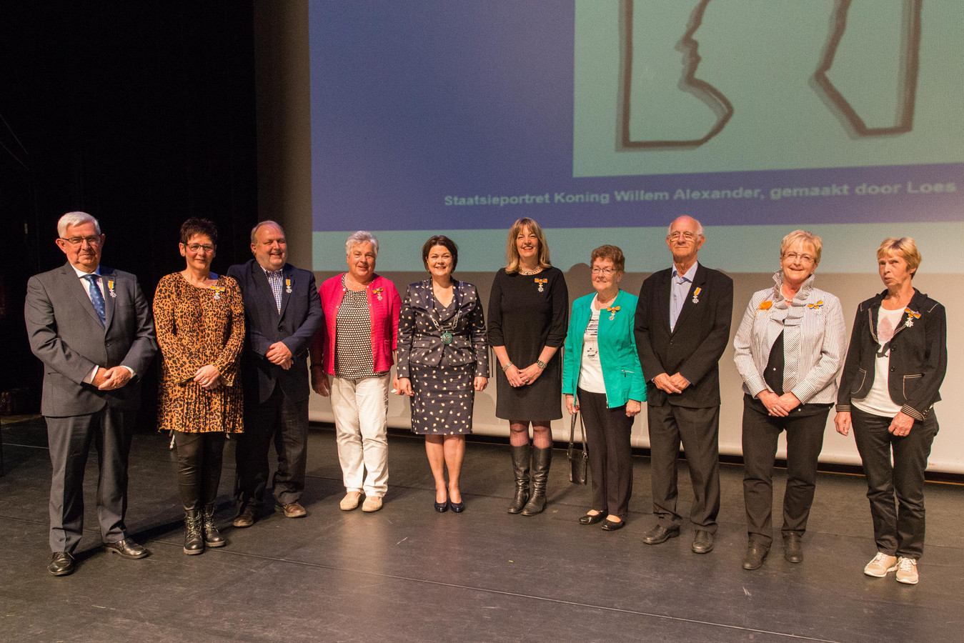 Onderscheiding voor negen inwoners Bergeijk | Foto | ed.nl