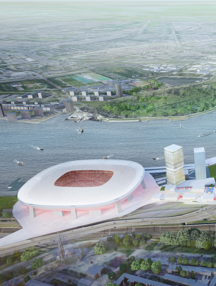 Omvang van nieuwe Kuip nog onzeker | Rotterdam | AD.nl