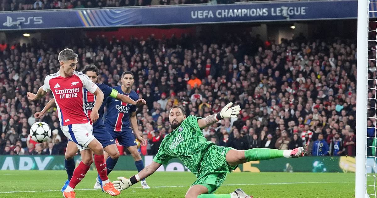 Gezien, Tedesco? Leandro Trossard dirigeert Arsenal naar indrukwekkende overwinning tegen PSG ...