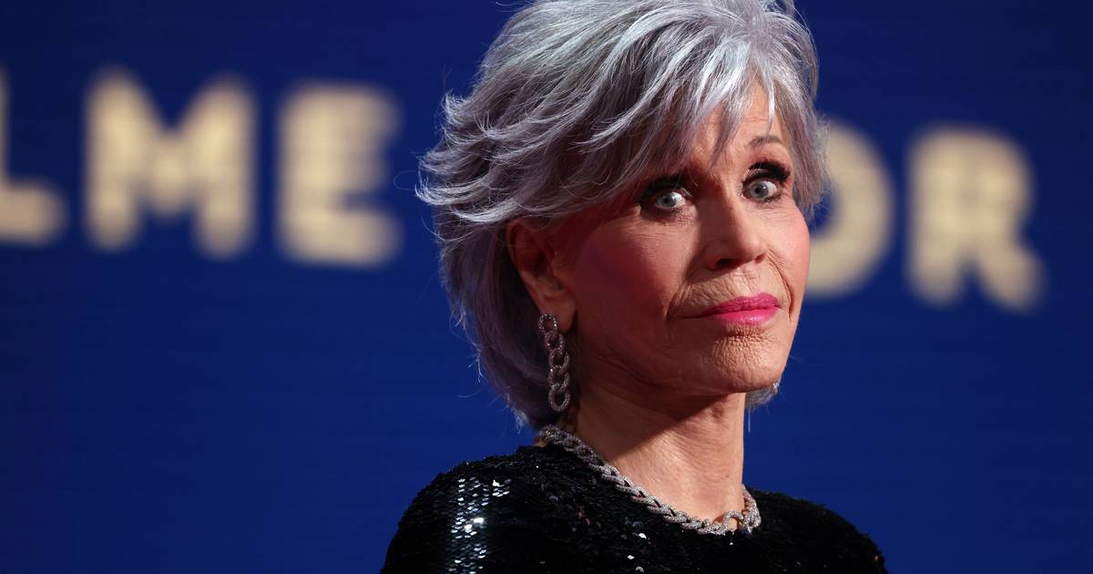 Actrice Jane Fonda wint Harry Belafonte award voor haar activisme ...