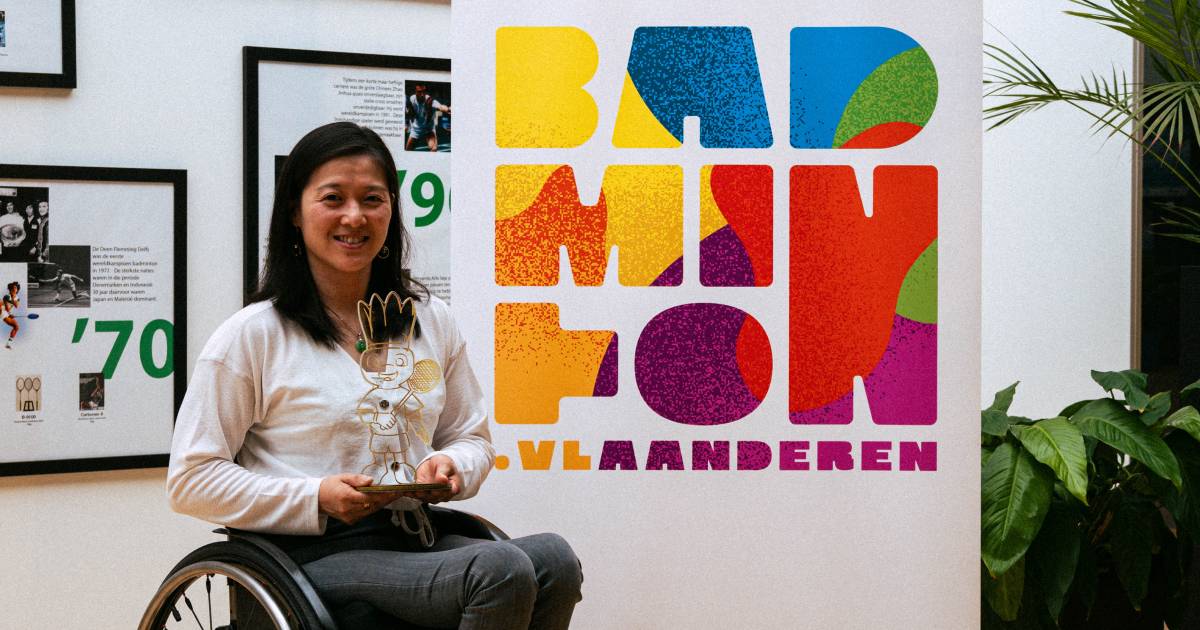 Man-Kei To uit Ninove ontvangt Europese trofee als ‘Parabadmintonster ...