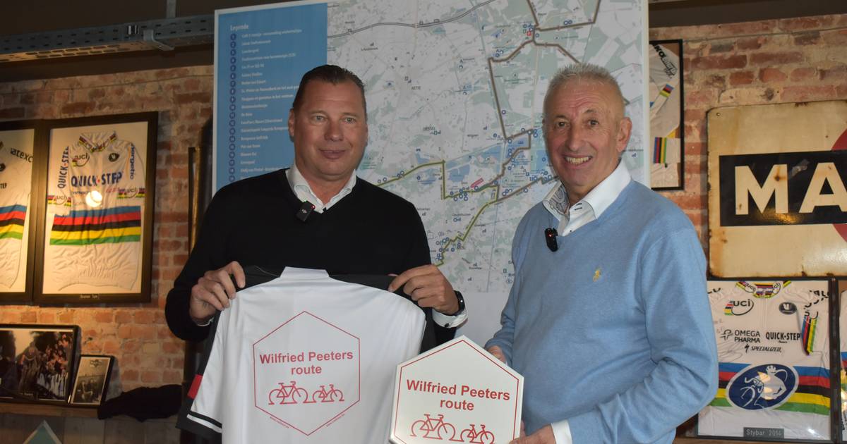 Mol eert lokale wielerheld Wilfried Peeters (58) met eigen fietsroute ...