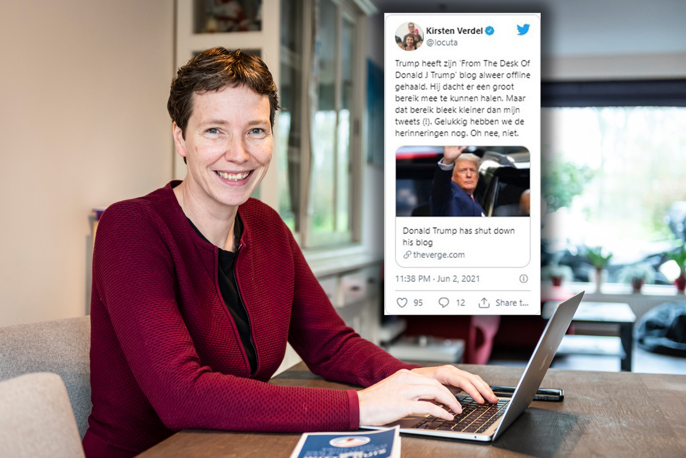 Kirsten bereikt dagelijks 1,5 miljoen mensen op Twitter: ‘GGD werd ...